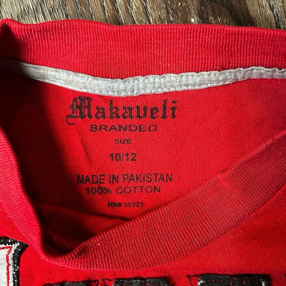 Makaveli Branded Boy's MD Tupac Shakur Graphic T-shirt | eBay