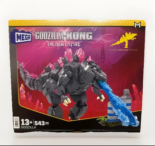 Mega Godzilla x Kong The New Empire Godzilla Building Set 543 Pieces ...