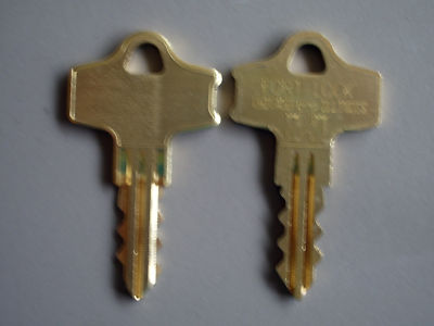 2 Fort Lock Double Sided Key Blanks K775 | eBay