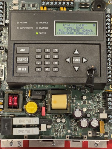 Honeywell Silent Knight 5808 IntelliKnight Fire Alarm Control ...