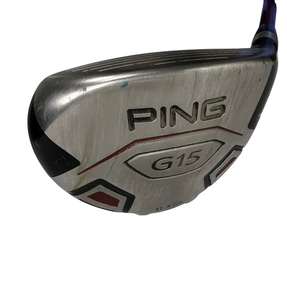 Ping G15 4 Fairway Wood RH 17° TFC 149 Soft R 17-4 Stainless Steel Head No Grip | eBay
