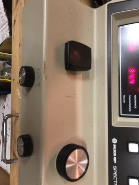 Milton Roy Company Spectronic 20d Spectrophotometer 333175 for sale ...