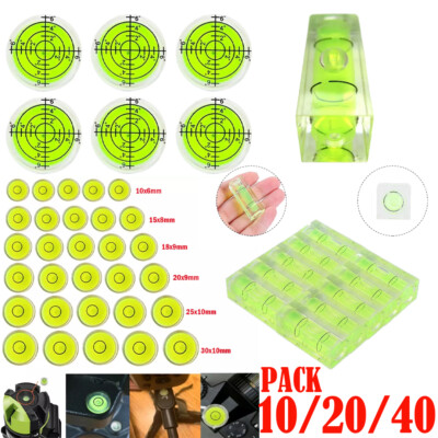 Small Bubble Level Mini Square Round Bubble Spirit Levels Leveling ...