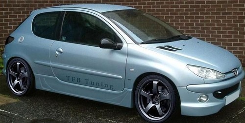 GT Sport Rear Door/ Roof Spoiler For Peugeot 206 Hatchback Boot cover ...