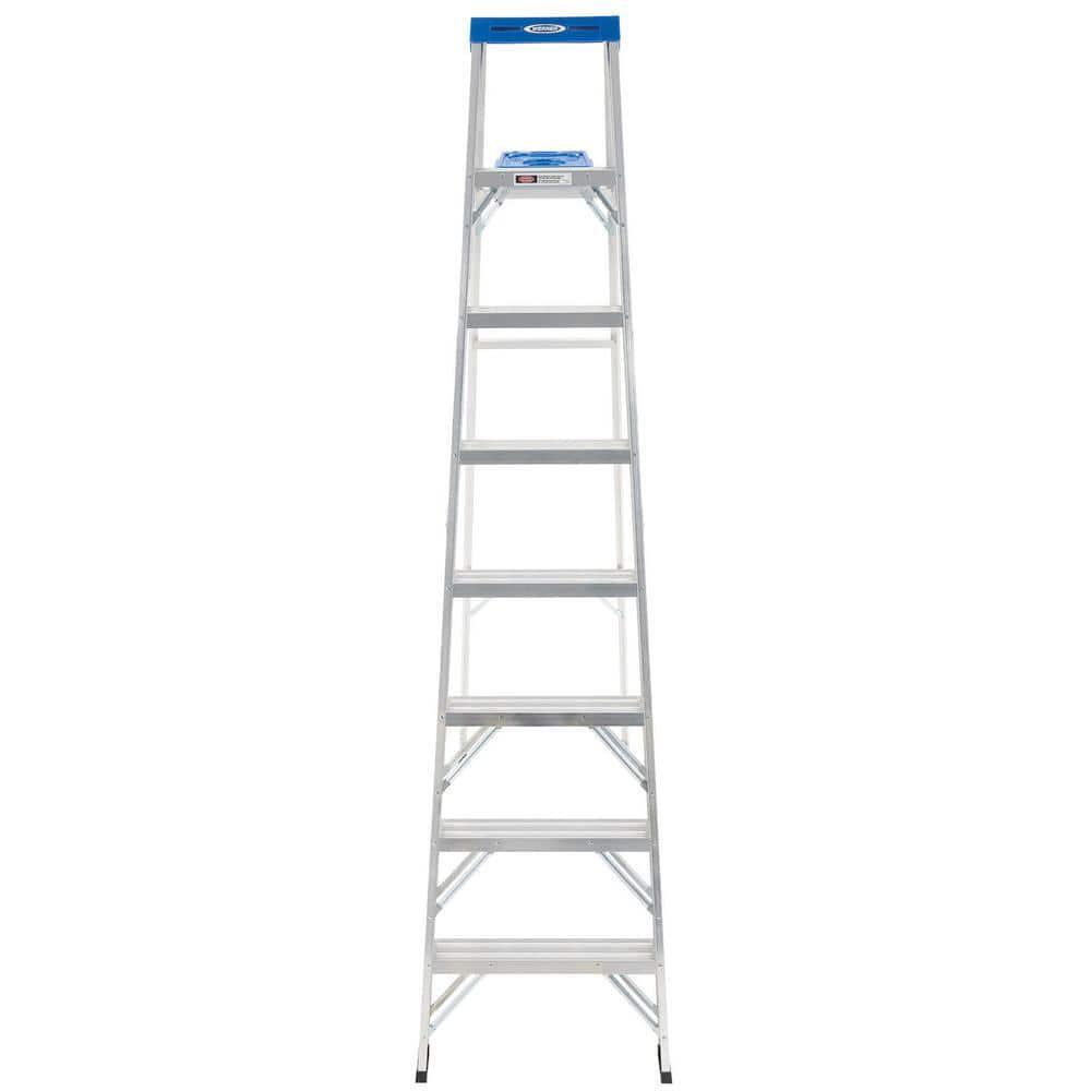 Werner 8 Ft. Aluminum Step Ladder for sale online | eBay