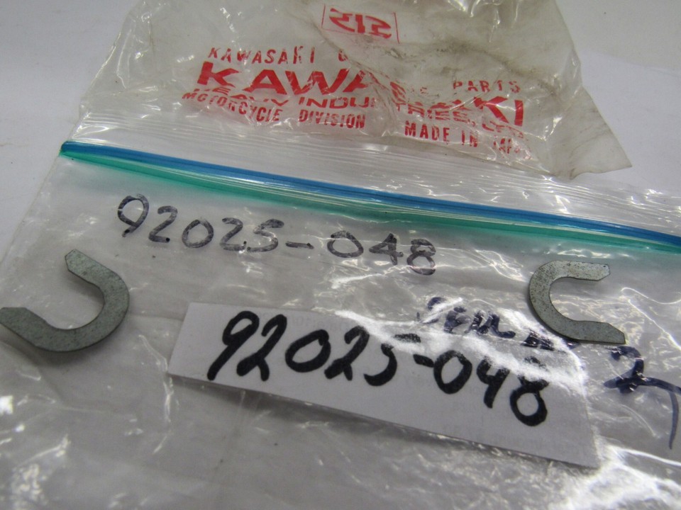 Kawasaki NOS 92025-048 Rear Engine Fitting Shim .5mm H1 H2 S2 KH KH500 ...