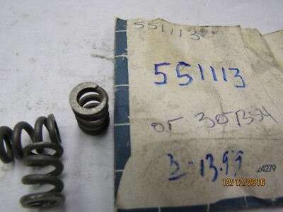 3 NEW OEM OMC JOHNSON & EVINRUDE SPRINGS 551113 | eBay