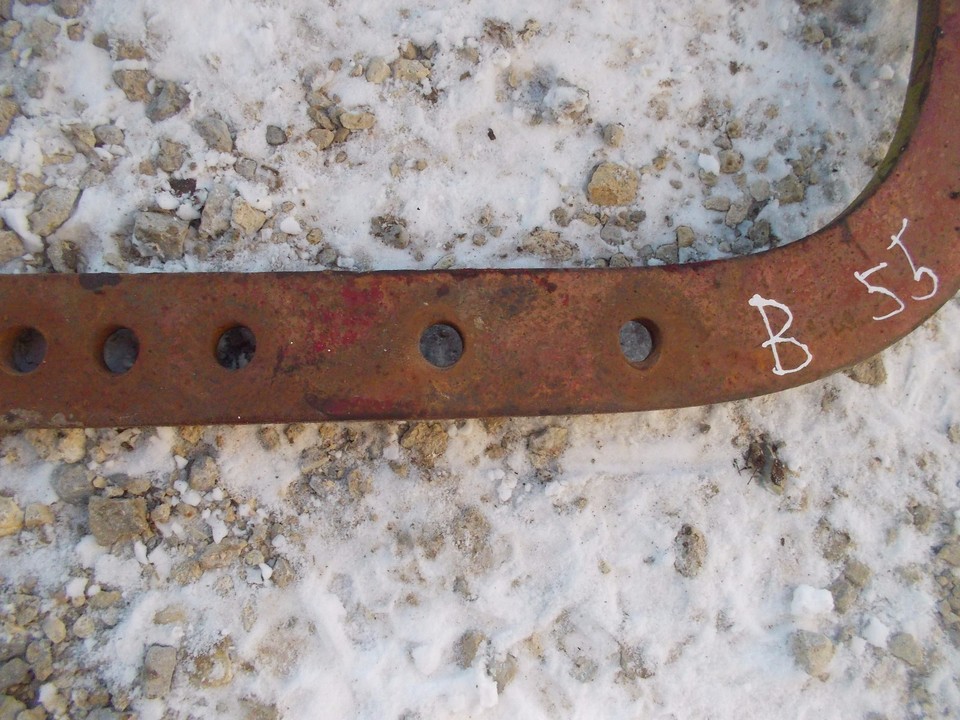 Farmall B tractor original IH horse shoe drawbar draw bar 55 1/2" long ...