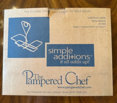 Pampered Chef Simple Additions Small Bowl Caddy [BRAND NEW] | eBay