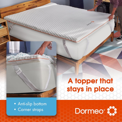 Dormeo Queen Mattress Topper - White (30004-1050) for sale online | eBay