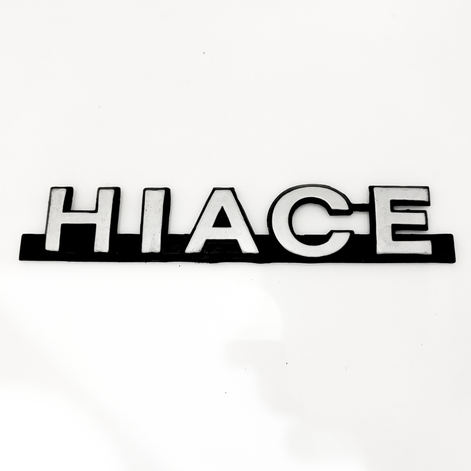 Toyota Hiace Badge Emblems (Front & Rear) For LH11 LH20 LH30 RH11 RH20 ...