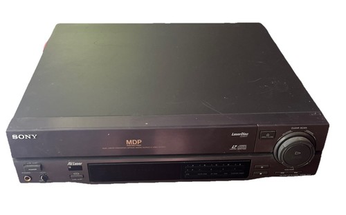 Sony MDP-333 Laserdisc Player - Powers Up Needs Spring For Disc Door | eBay