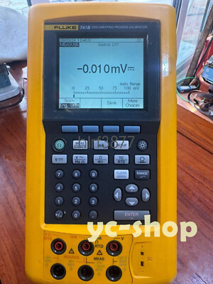 Used FLUKE 741B Documenting Process Calibrator Test Gauge Test function ...