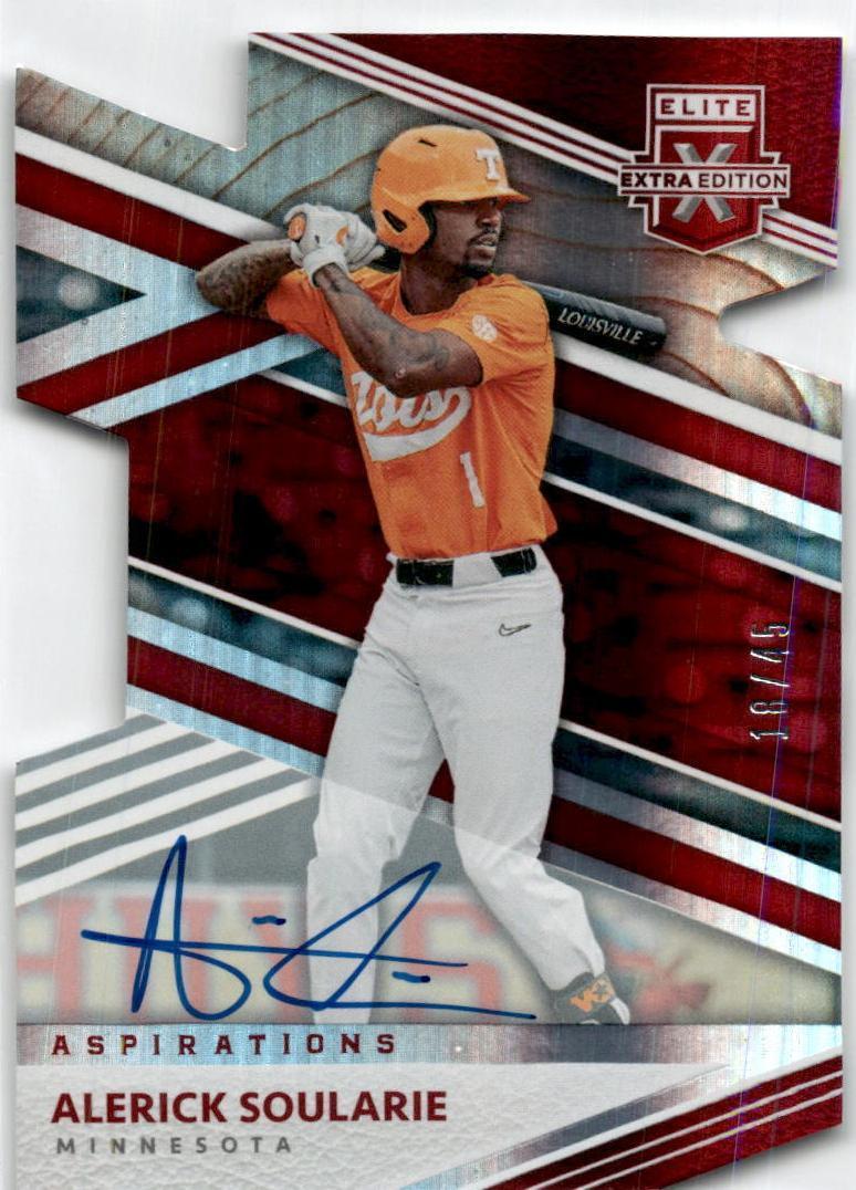 2020 Panini Elite Extra Edition - Alerick Soularie #59 Aspirations Die ...
