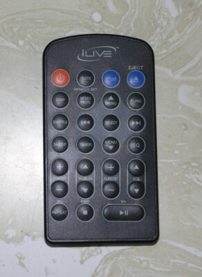 GENUINE iLive IJ318B Remote Control iLive iJ308W IJ328 Preowned | eBay