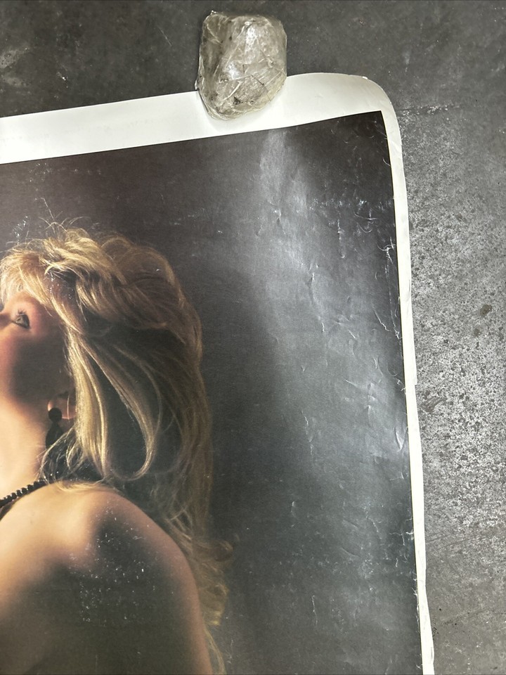 Samantha Fox singer model hot chick Poster 1988 car garage man cave ...