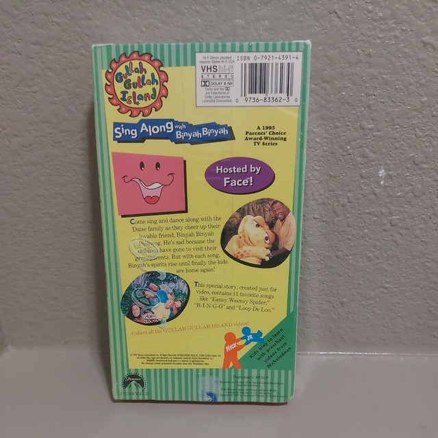 Gullah Gullah Island - Sing Along With Binyah Binyah (VHS, 1995) for ...