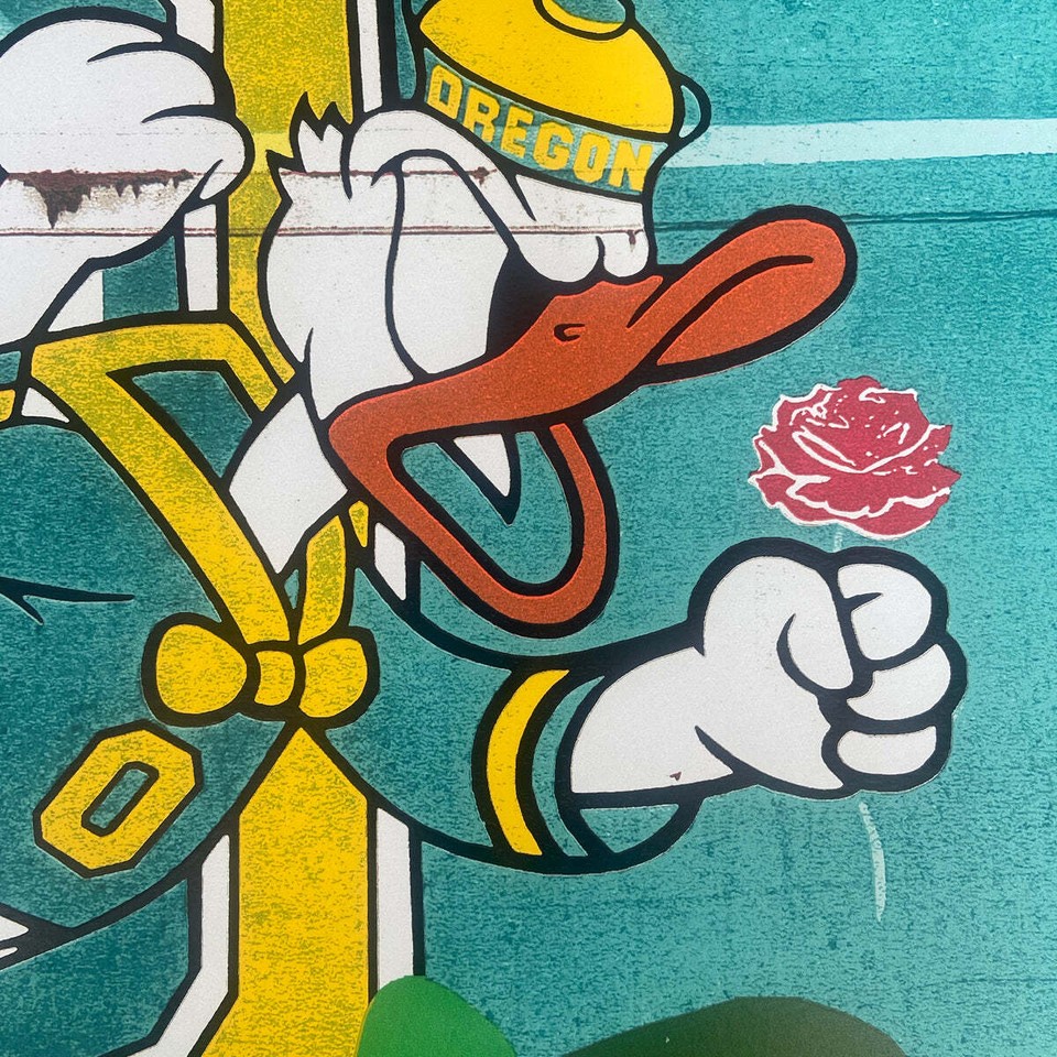 Blank Canvas 132 – WPRR Oregon Ducks by Tim Conlon SIGNED Ltd x/75 ...