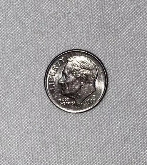 2000 D Roosevelt Dime, Double Die, Rare Cut Off Letters Reverse | eBay