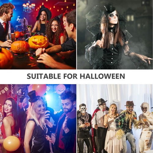 1 Pair of Halloween Cosplay Stockings Bat Ghost Pattern Printed Long ...