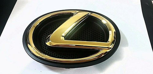 FITS NEW LEXUS FRONT GOLD EMBLEM GRILLE GRILL GS200T ES350 ES300H RX350 ...