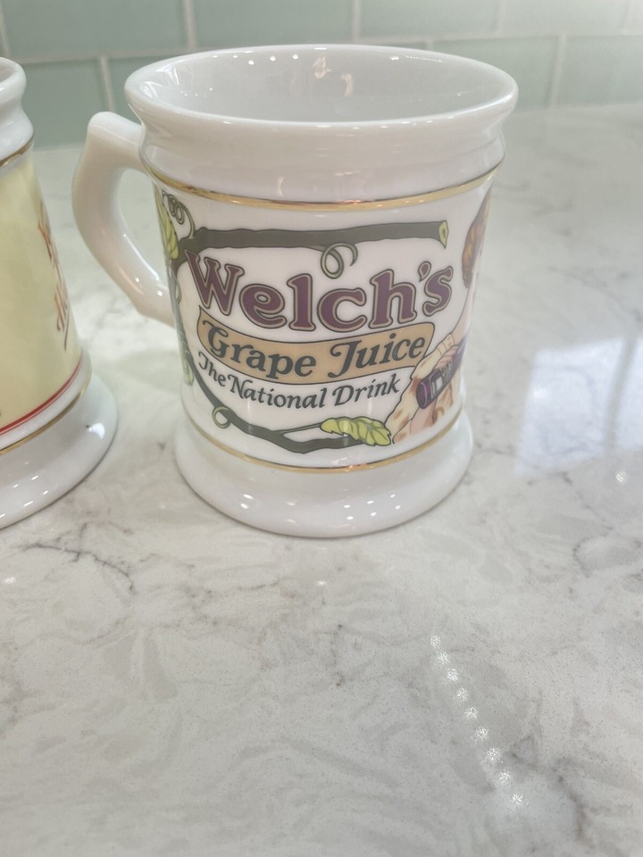 Retro Advertisement Mugs The Corner Porcelain Mug Collection ~ Lot Of 4 ...