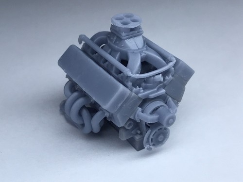 1/24 SB Chev Drag Engine V1 , Aoshima, Fujimi, Tamiya, Revell, Monogram ...