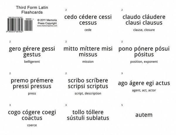 Latin Flashcards Free Latin Flash Cards | TPT
