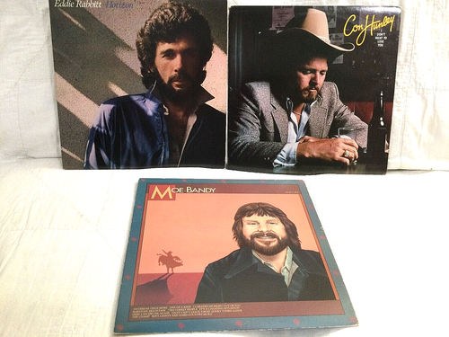 3 album EDDIE RABBITT (Horizon), CON HUNLEY (Don't Lose You), MOE BANDY ...