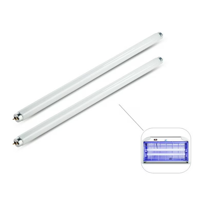 2x 15W T8 Ultraviolet Light Tubes UV Electric Insect Fly Killer ...