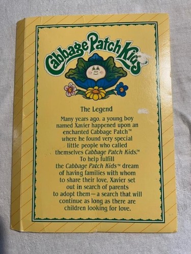 Original Cabbage Patch Unused Birthday Card | eBay