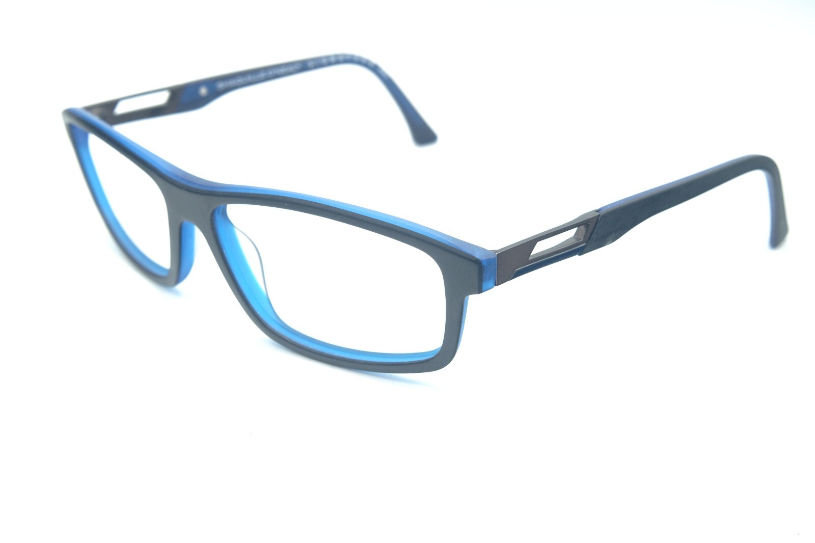 Shaquille O’Neal Signature 8002 Zyloware 172 Black Blue Eyeglasses ...