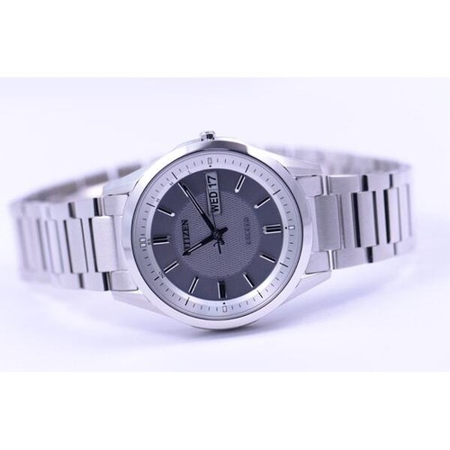Citizen Exceed AT6030-60A Eco-Drive Analog Solar Watch Men Titanium ...