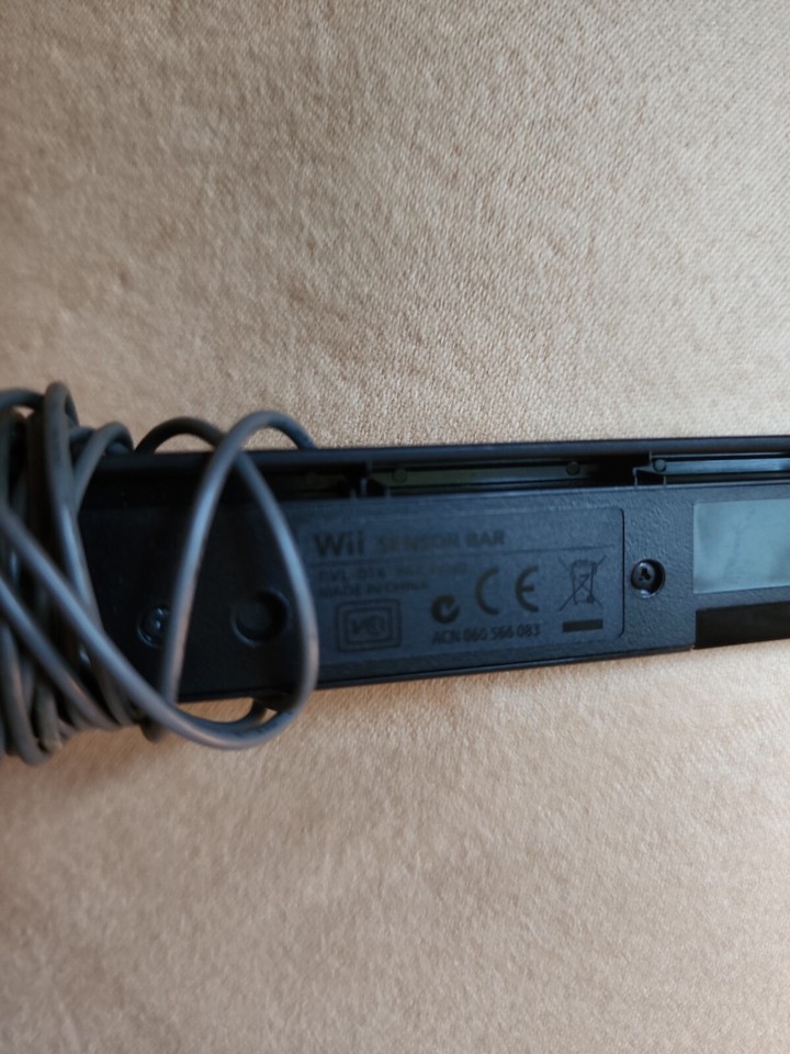 OEM Official Genuine Nintendo Wii , Wii U Sensor Bar Infrared RVL-014 ...