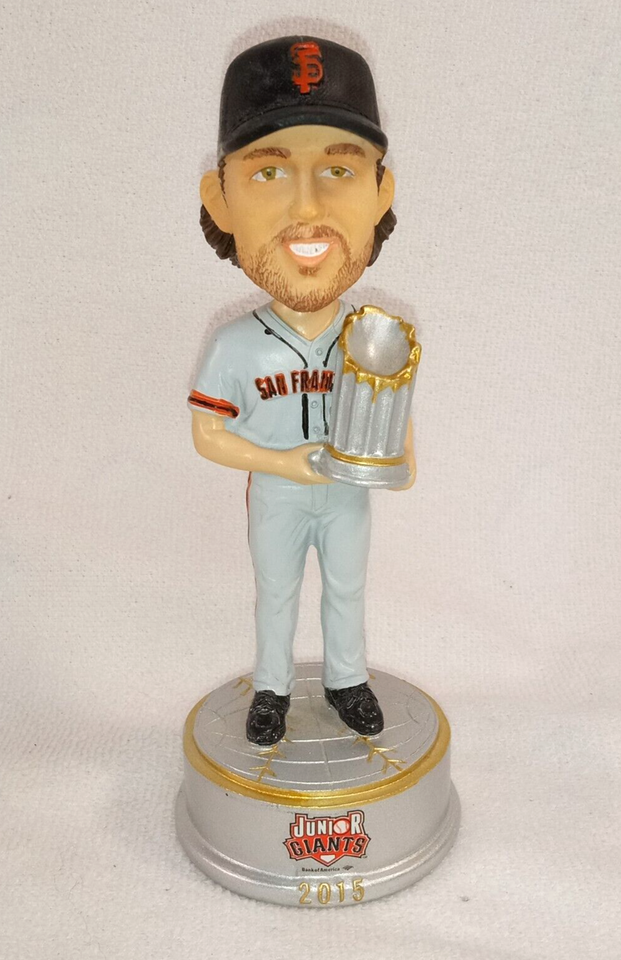 2015 JUNIOR GIANTS BOBBLEHEAD NODDER MADISON BUMGARNER San Francisco ...