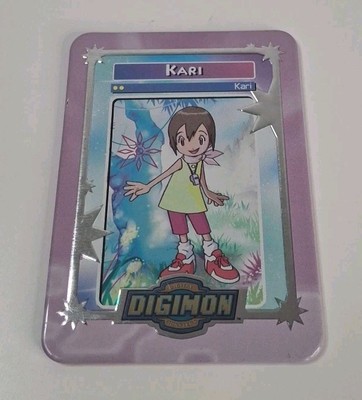 Digimon The Movie 2000 Kari Metal Trading Card Taco Bell Promo Card | eBay