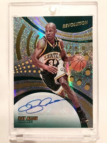 Auto 20 21 Panini Revolution Ray Allen Ray Allen Autograph NBA Bucks ...