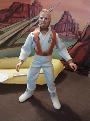 MEGO Planet of the Apes Custom George Taylor 8" On Vintage Type 2 Mego ...