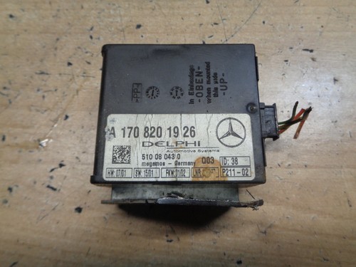 2004 MERCEDES SLK R170 ANTI THEFT ALARM CONTROL MODULE A1708201926 | eBay