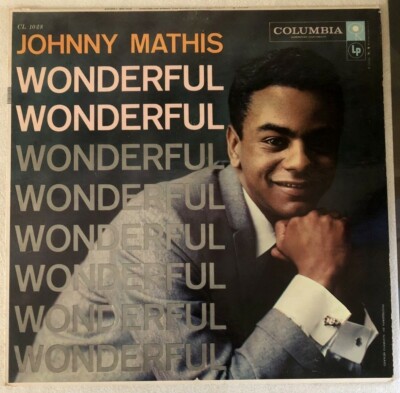 Johnny Mathis, Wonderful Wonderful, LP, Columbia Records CL 1028 | eBay