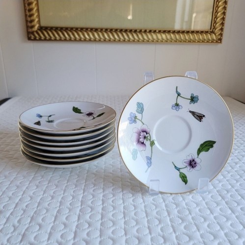 Vintage Royal Replace Worcester Astley True Porcelain White Floral Set ...