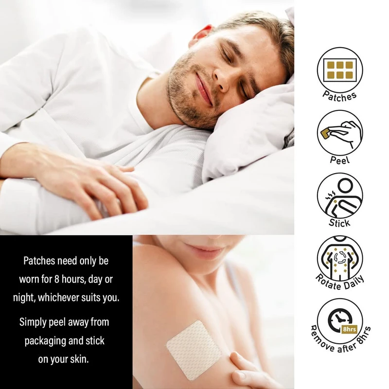 NAD Plus Topical Patch - XLPatch 30 Day Supply- Help support the body’s ...