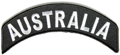 BRAND NEW AUSTRALIA COUNTRY STATE ROCKER BIKER IRON ON PATCH | eBay