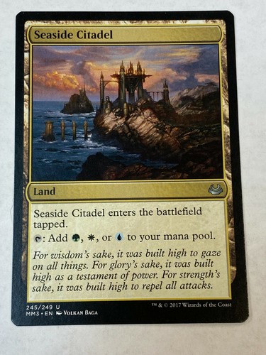 Seaside Citadel - Magic the Gathering MTG Modern Masters 2017 Single | eBay