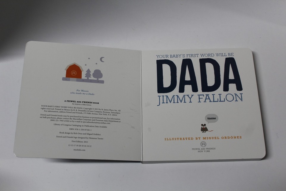 Your Baby's First Word Will Be DADA by Fallon, Jimmy USED 9781250071811 ...