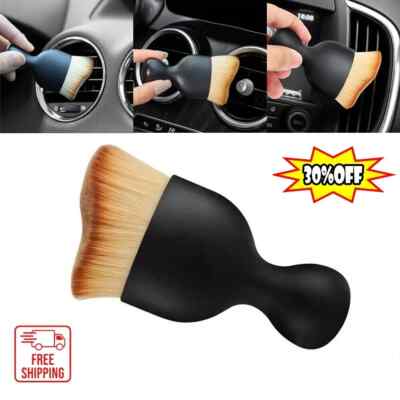 1Pcs Car Interior Cleaning Soft Brush Instrument Panel Crevice Dust ...