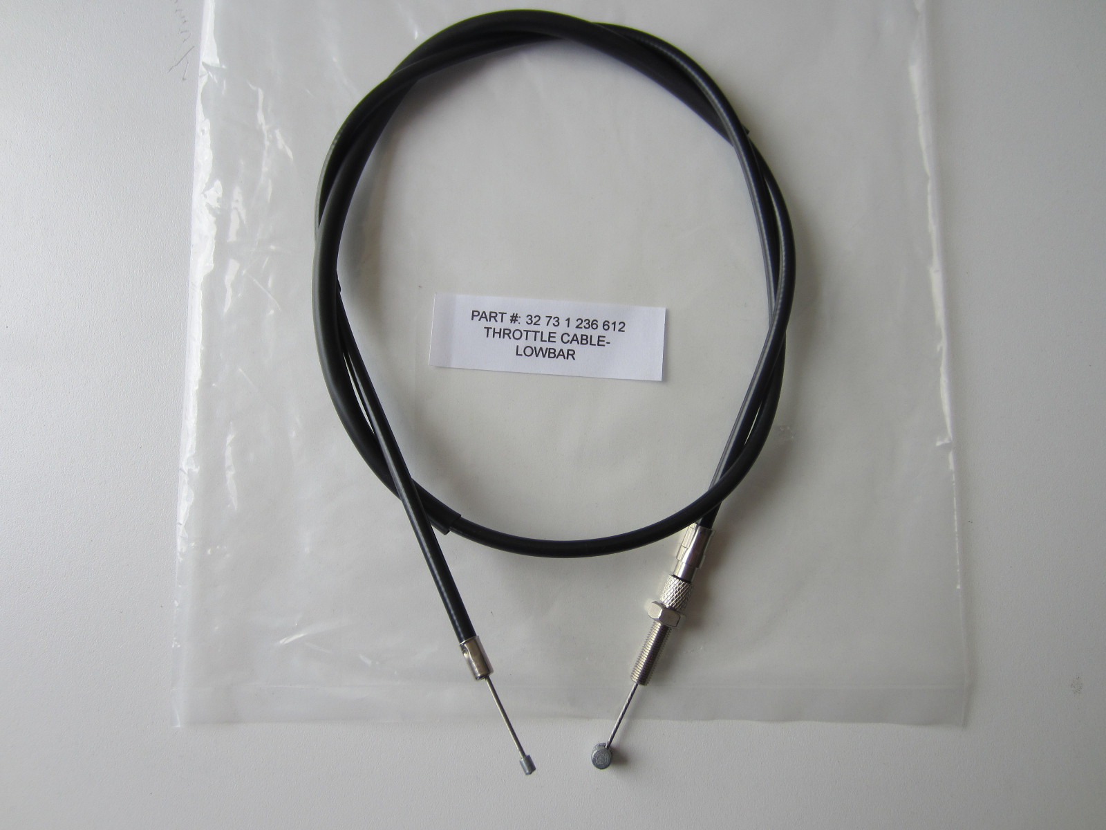 BMW THROTTLE CABLE R75/5 R75/6 R90/6 R75/7 EUROPEAN LOW BAR R80/7 R100 ...