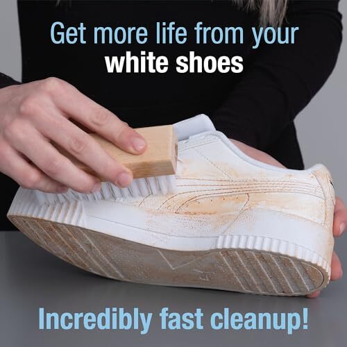 Shoe Cleaning Kit - Footwear Cleaner for Sneakers, Boots, Cleats, and ...