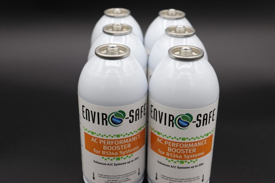 Enviro-Safe AC Refrigerant Performance Booster for R134a, 6 cans | eBay