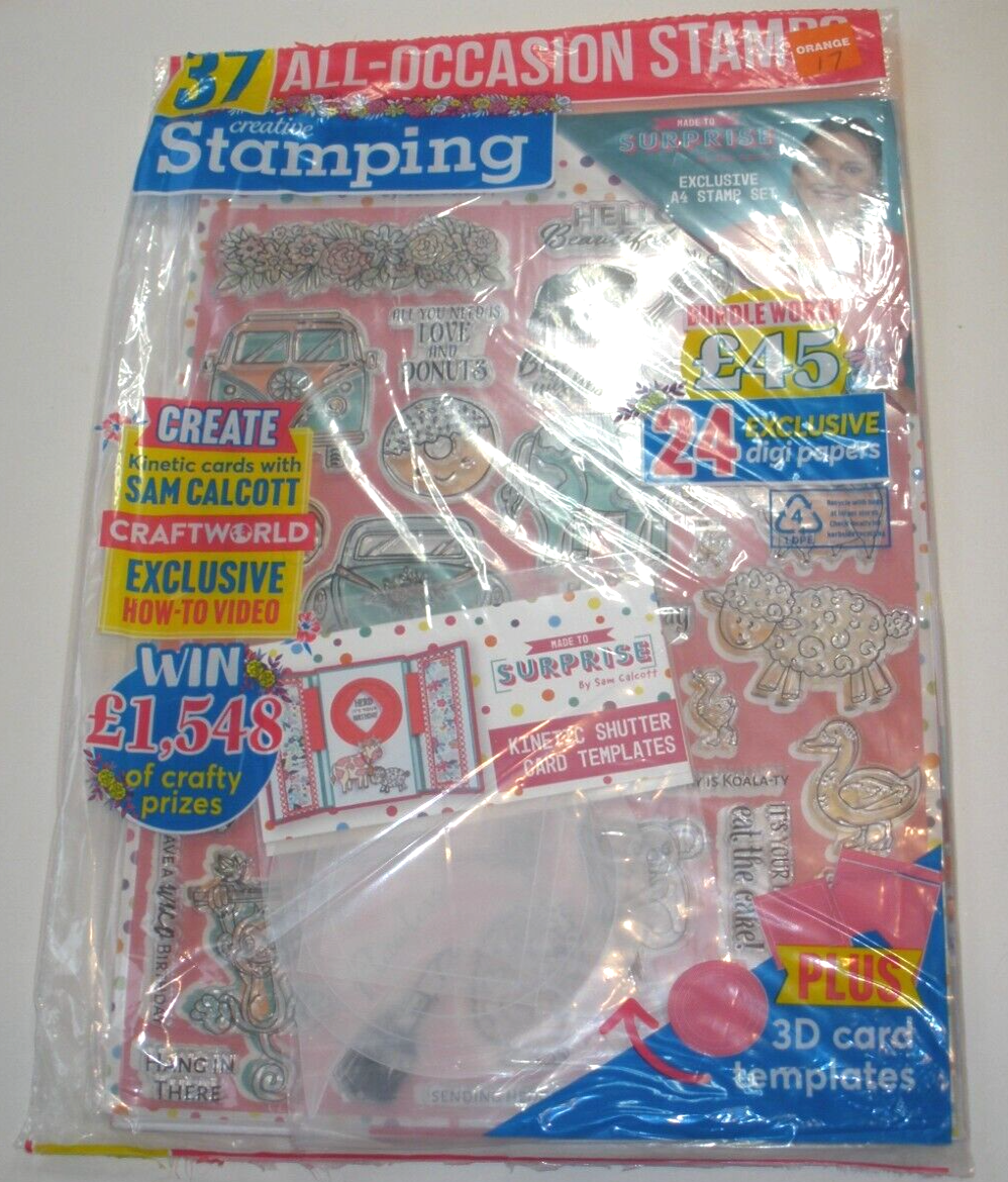Creative Stamping 37 All Occasion Stamps Bonus Pack Magazine issue 117 ...